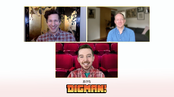 Guests: 'Digman!' Creators Andy Samberg & Neil Campbell - Lights Camera ...