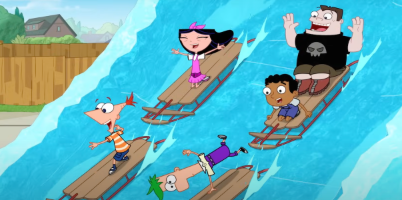 Guests: The Creators and Cast of 'Phineas and Ferb' - Lights Camera Jackson